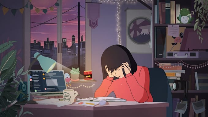 Create lofi loop animation, animated gif, lofi music, loop animation by ... Create lofi loop animation, animated gif, lofi music, loop animation by ...
