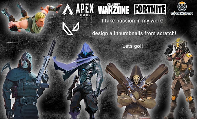 Create the most sick thumbnail from scratch for your upload by Jerrrrrm | Fiverr