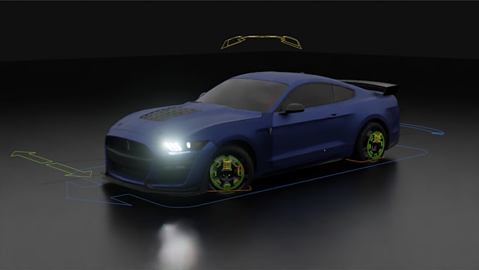 Rig your cars and vehicles in blender by Ashakaperera | Fiverr