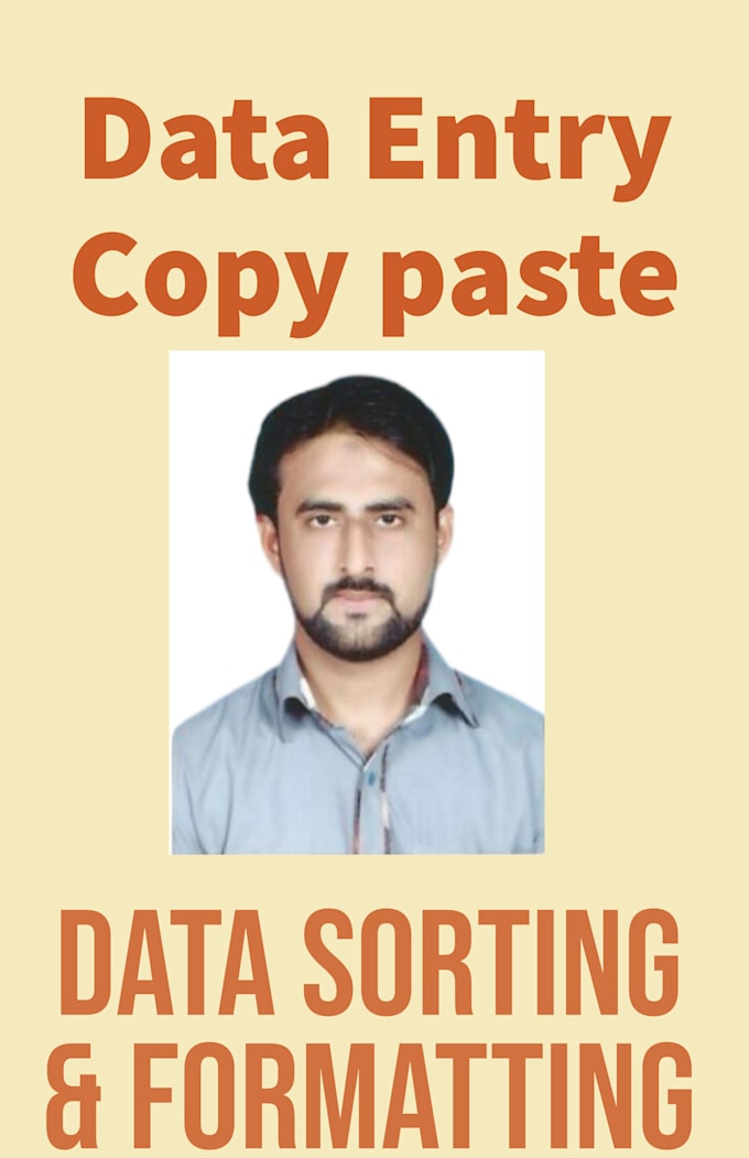 Data entry, typing, web research, excel data sorting by Asadsulehri1991 ...