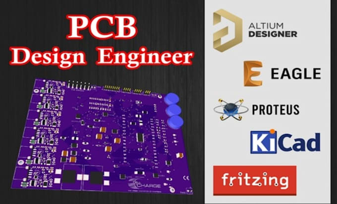 Do pcb design circuit design in diptrace kicad proteus by Engineerjaveria | Fiverr