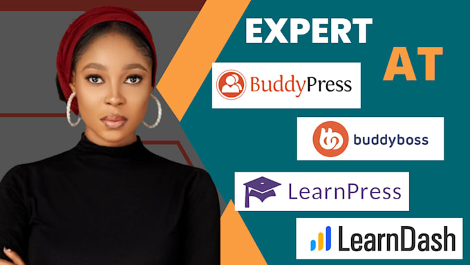 Design buddypress learndash, learnpress buddyboss online course website ...