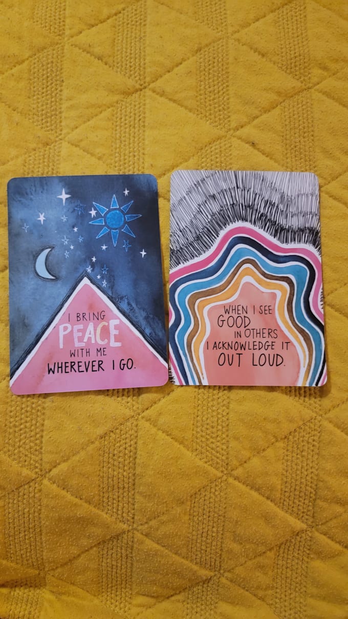 Pull cards for you by Mamapeachmakes | Fiverr