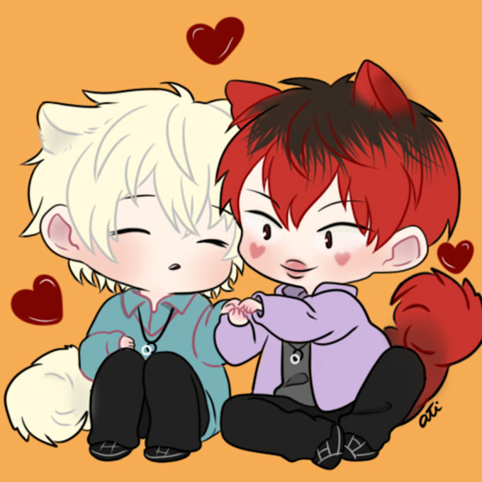 Create an illustration of your oc, animated character or person that ...