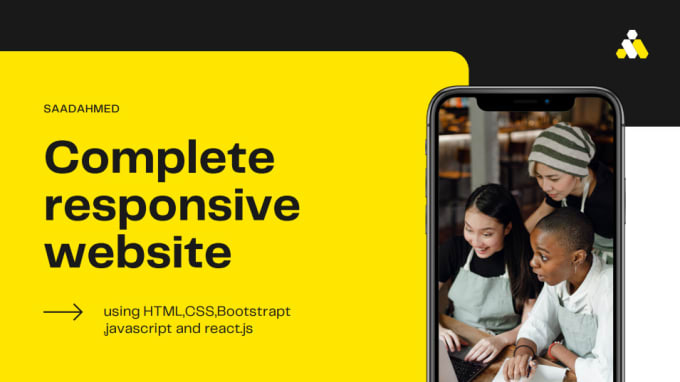 Create Responsive Frontend For Your Website Using Htmlcssbootstrap Javascript By Saadahmed024