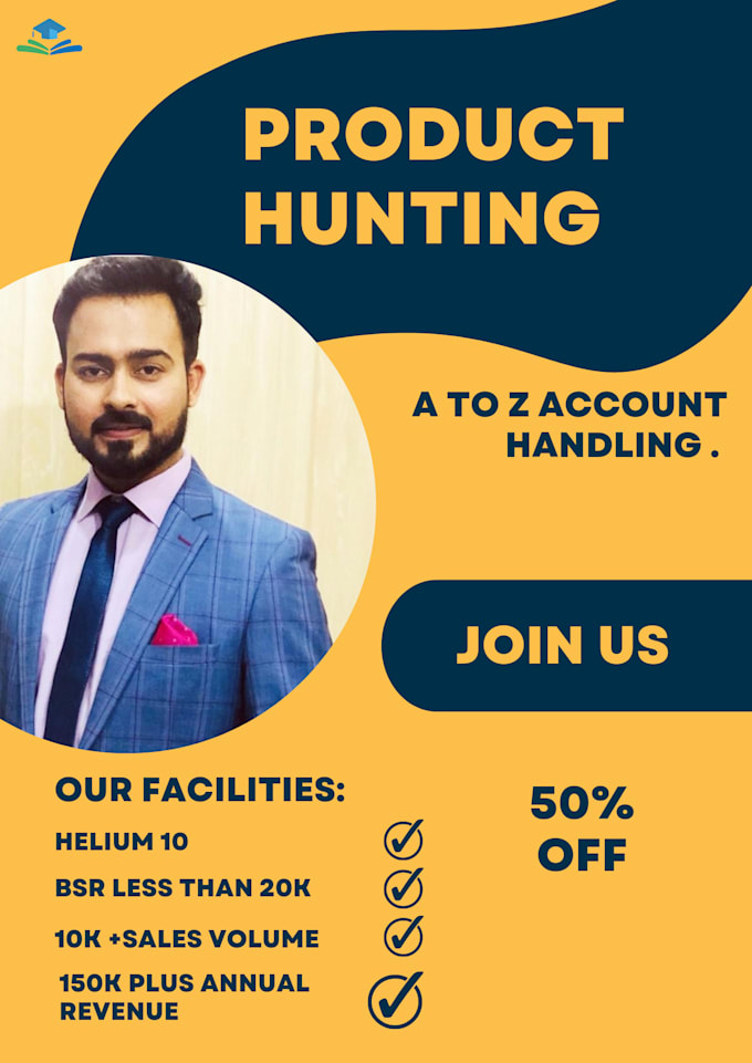 Do product hunting and a to z account management by Hmumtaz3302 | Fiverr