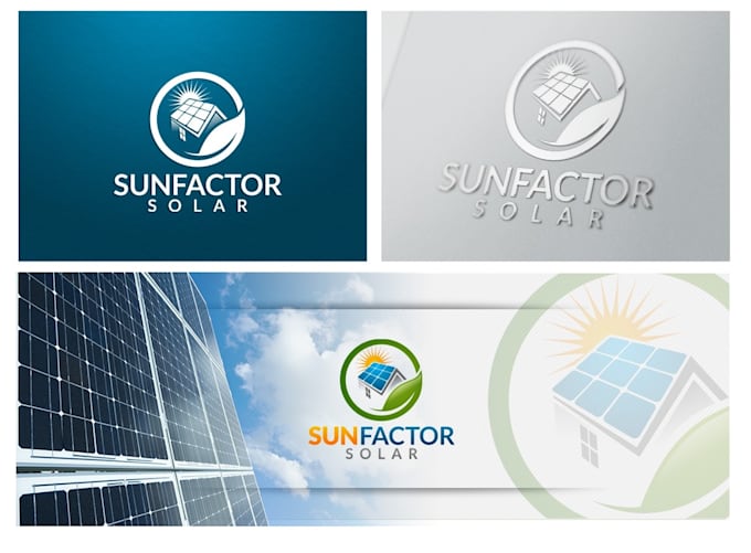 Do modern business and solar panel logo by Oamda2 | Fiverr