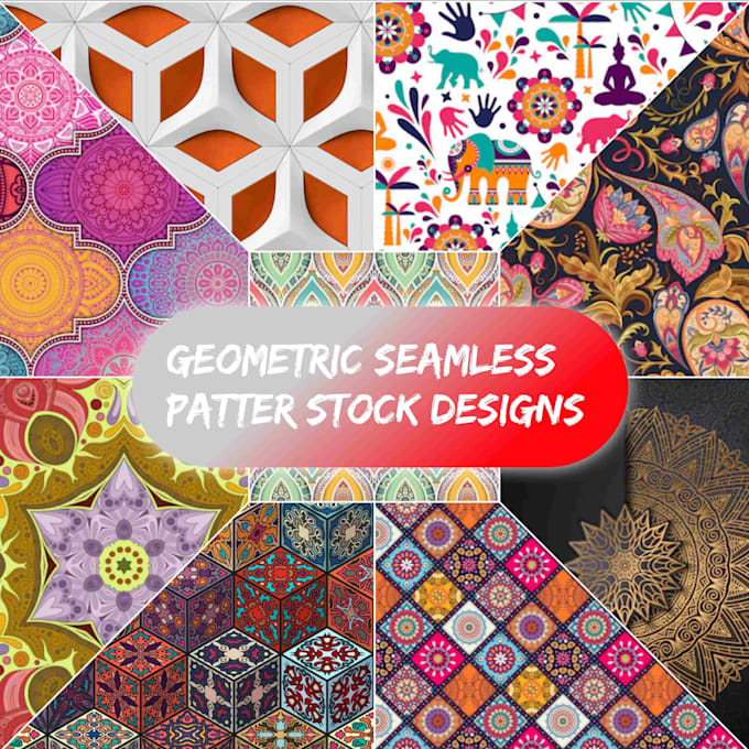 Create produce vector seamless textile repeat pattern by Rockymanas ...