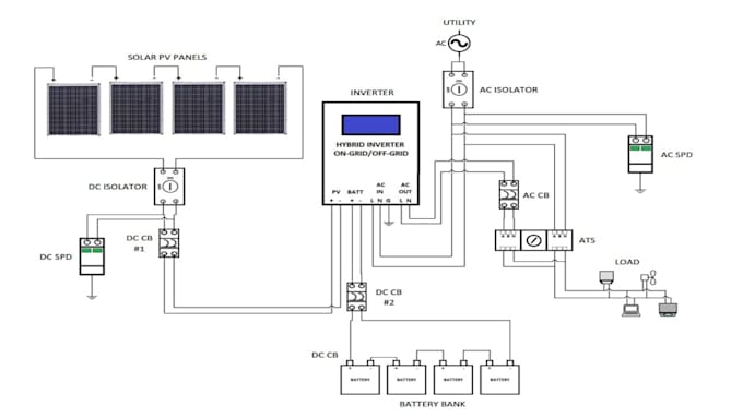 Design solar pv systems on helioscope, open solar and autocad by ...