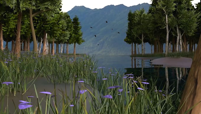 Design 3d modelling environment with blender by Ash_nadu99 | Fiverr