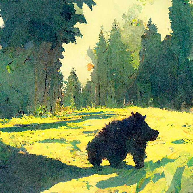 Create you an sketch art of landscapes and animals by Allan_illustrat ...