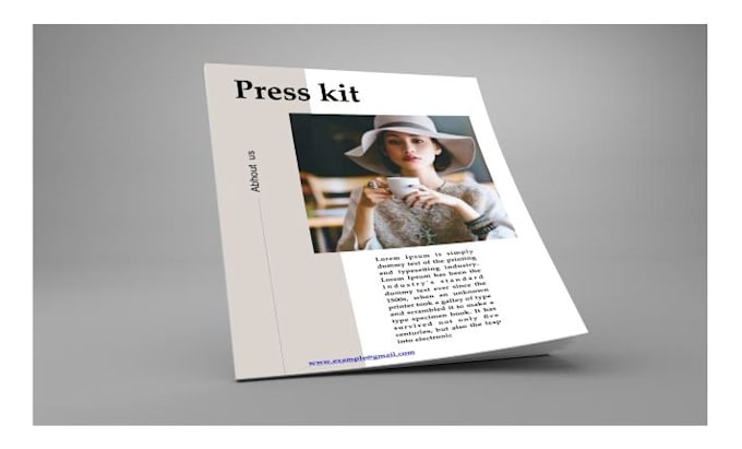 Design lookbook, one sheet, sale sheet, and press kit by Shamir112233 ...