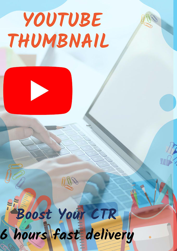 Make amazing youtube thumbnail on your requirements by Sana_tahira | Fiverr