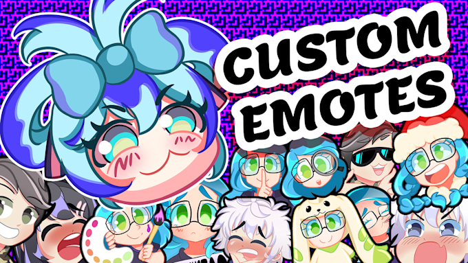 Create custom emotes for your streams by Ratenstudios | Fiverr