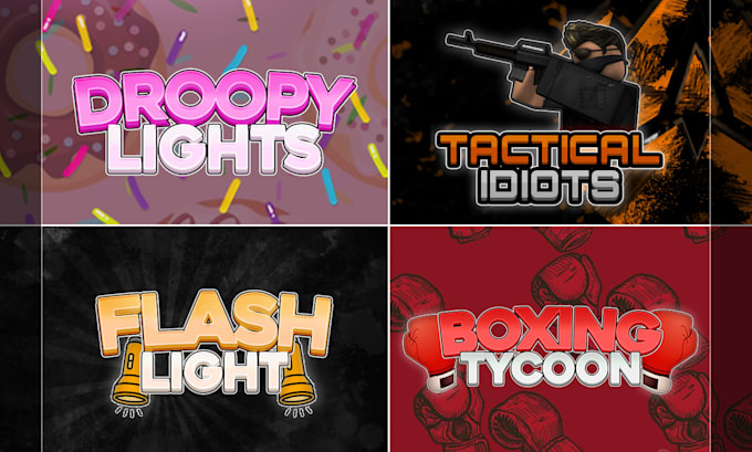 Create you roblox game logo or group icon gfx by Creavites | Fiverr