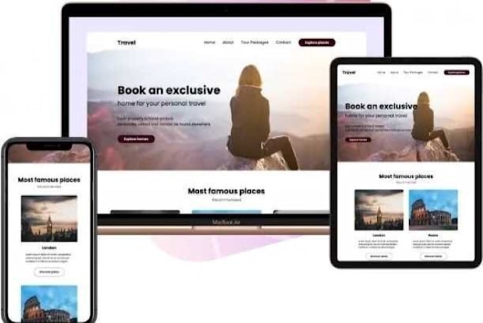 Create a responsive web app using javascript, react, bootstr by ...
