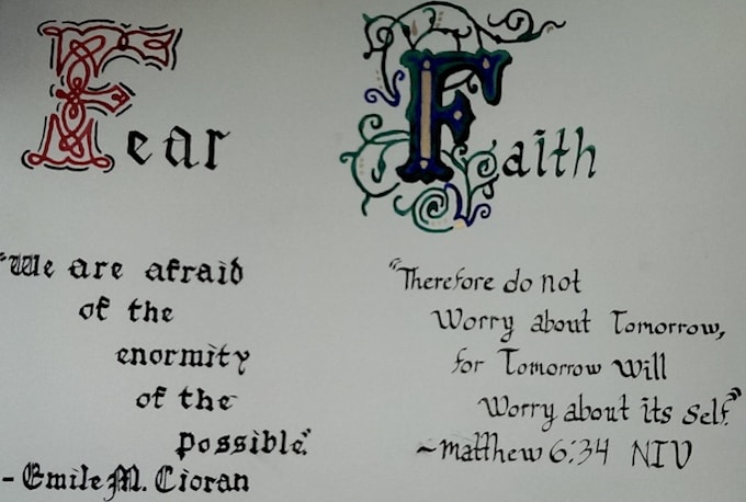 Design your custom message in calligraphy by Claytonferguson | Fiverr