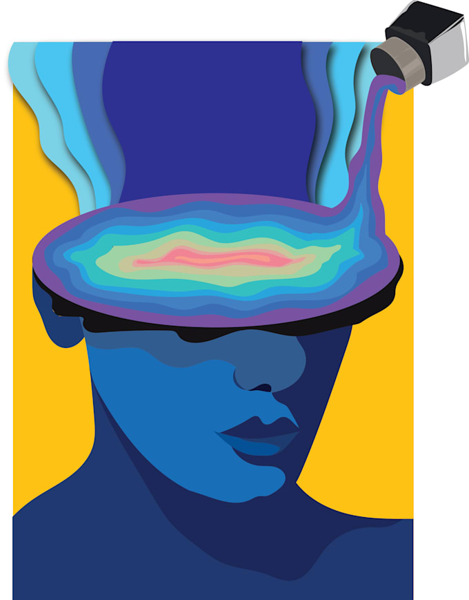 Be your graphic designer and illustrate modern illustrations by Artika1 ...