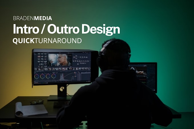 Design or edit your intro or outro quickly by Bradenmedia | Fiverr