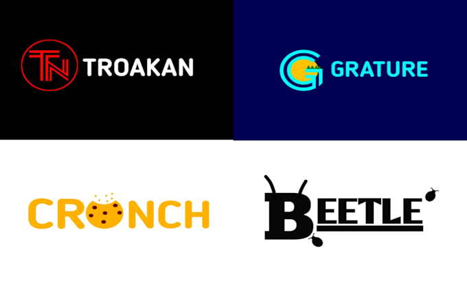 Create a modern text based logo design or lettering design for you by ...