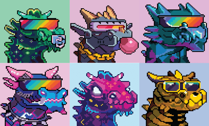 Design 64 bit pixel art, rpg style, pixel avatar, custom crypto punks nft by Noman478 | Fiverr