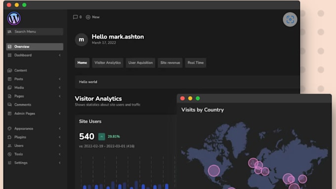 Redesign your boring wordpress ui to an creative dashboard by ...