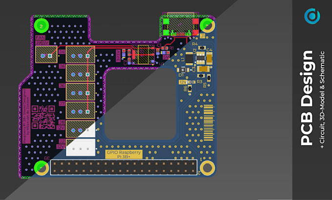 Design your pcb and or schematic by Milanvandezande | Fiverr