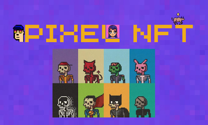 Create a pixel collectibles for nft collections by Otsmanetwork | Fiverr