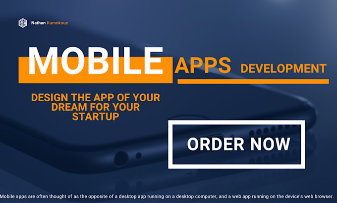 Develop android and ios app using flutter by Nathanf22 | Fiverr