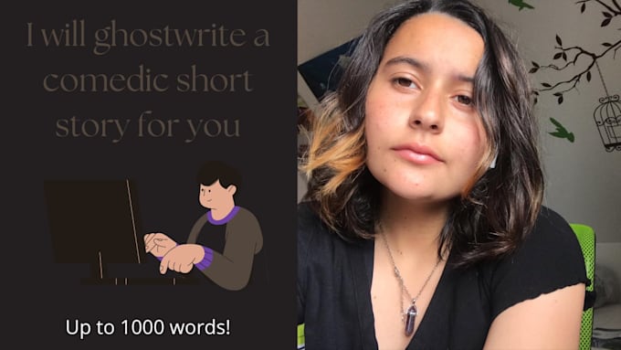 Ghost write a comedic short story for you by Mariposaghost | Fiverr