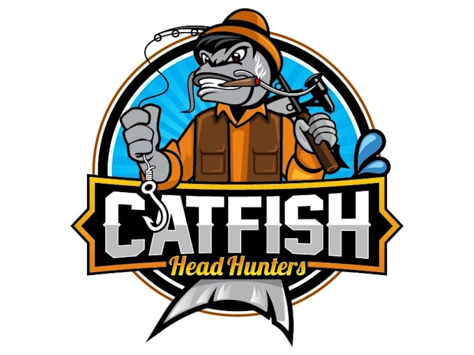 Design unique catfish logo in my style by Ferdinad20 | Fiverr