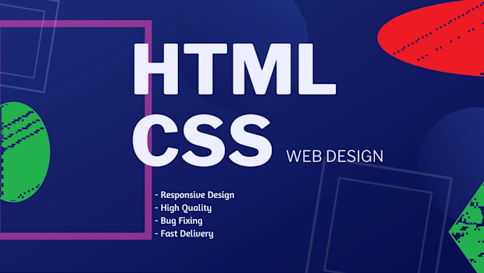 Create responsive website using html and css for you by Lokesh121 | Fiverr