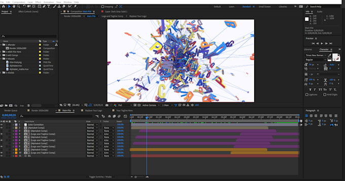 Professional create template based logo animation by Jahidallied | Fiverr