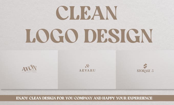 Create a clean logo for your company by Rooydesign | Fiverr