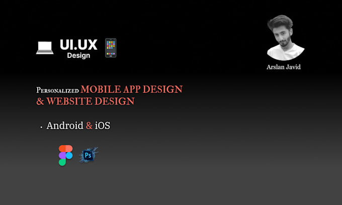 Make a personalized ui ux design according to your need by ...