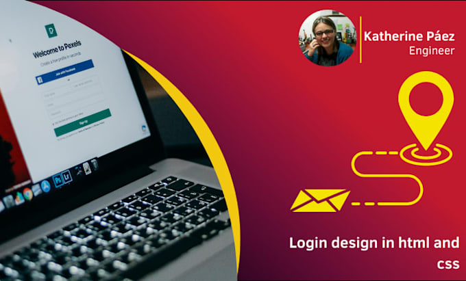 Do a login screen in html and css by Kapaez74 | Fiverr