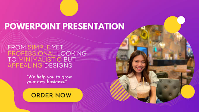 Create minimalistic, professional and visual appealing powerpoint ...