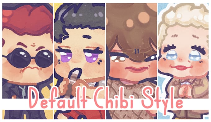 Draw cute pastel chibi of your choice by Kenarami | Fiverr
