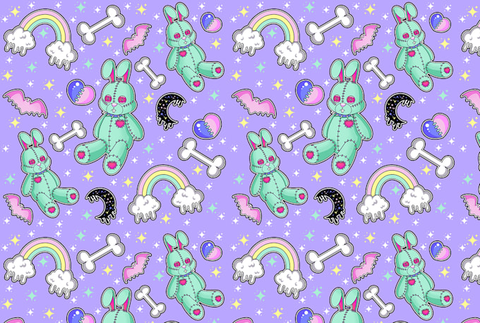 Create a unique custom seamless pattern for textile and fabric prints ...