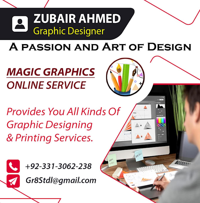 Do anything graphic design related, logo, banner, picture editing etc ...