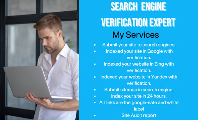 Verify your website and submit sitemap to google search console bing ...