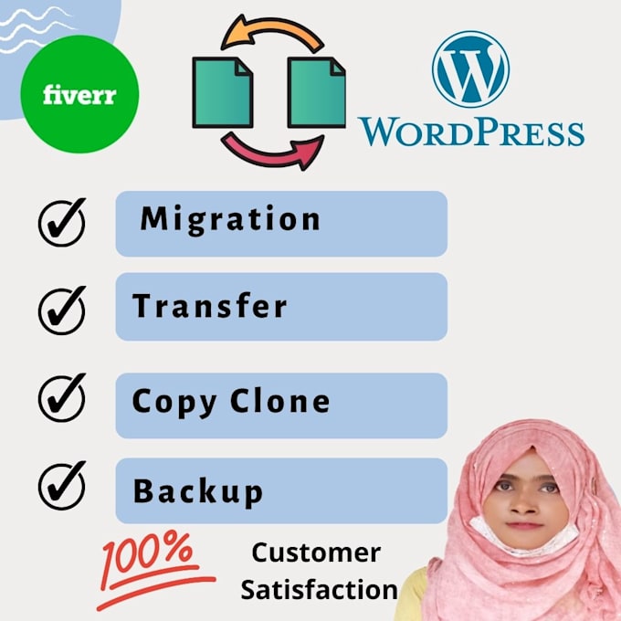 Do ecommerce website migration, clone, or transfer in 24 hours by Tamanna_ferdaus | Fiverr