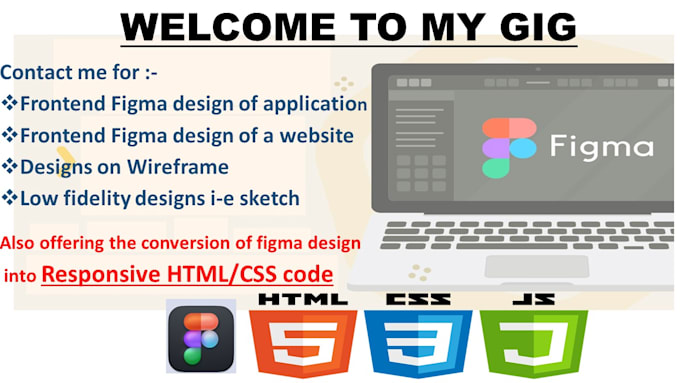 Design your websites and applications using figma by Bismatahir980 | Fiverr