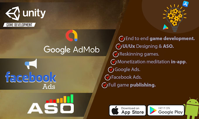 Do unity games for android and ios both by Dodgerdice | Fiverr