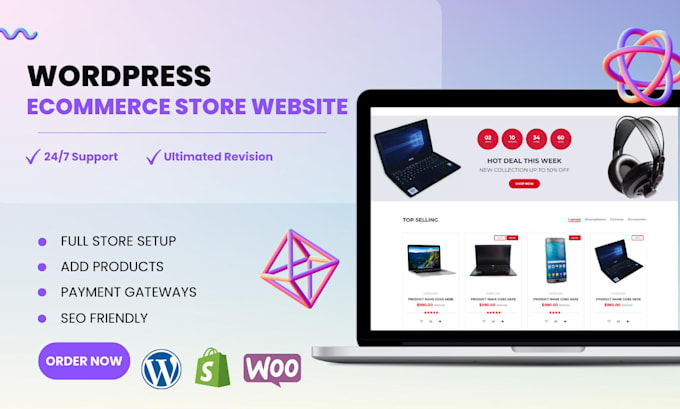 Create wordpress ecommerce website by Medjb99 | Fiverr