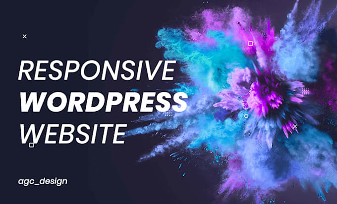 Build a responsive wordpress website by Agc_design | Fiverr
