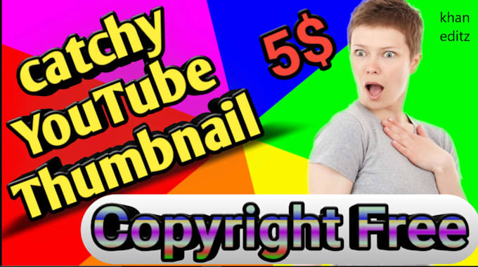 Design an gaming , eye catcy thumbnail for youtube facebook more by ...