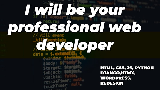 Be your fullstack website developer for any niche by Petrjoe | Fiverr