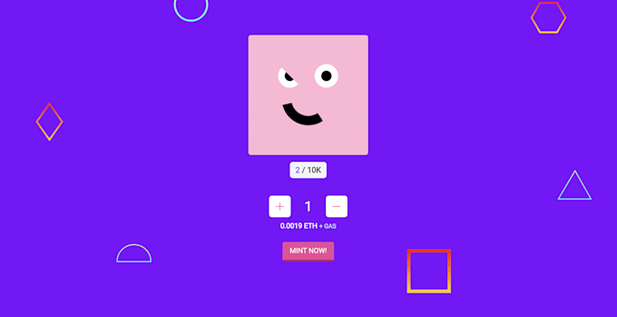 Create a mint page for your nft collection by Rahimakkar | Fiverr