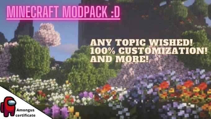 Provide a minecraft mod pack for any use and version by Ovski_ | Fiverr